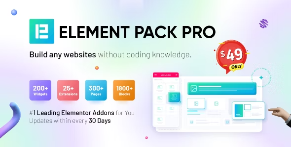 Element Pack - Best Addons for Elementor Page Builder WordPress Plugins - GPL Market