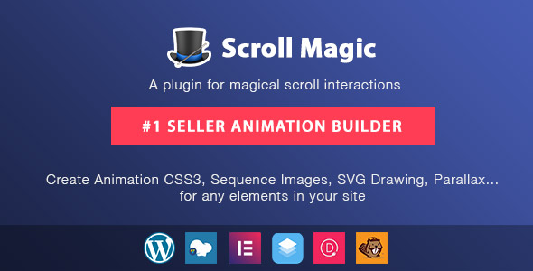 Scroll Magic Wordpress - Scrolling Animation Builder Plugin - GPL Market
