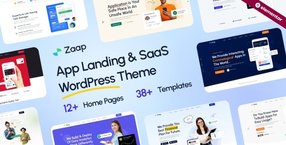 Zaap - SaaS & App WordPress Theme - GPL Market